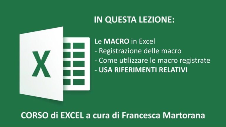 Guida completa ai macro in Excel: Cosa sono e come utilizzarli ...