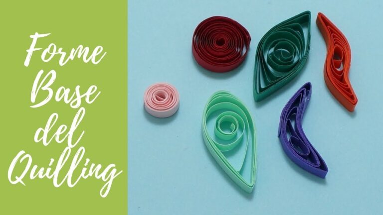 Guida Pratica all'Arte del Quilling: Tutorial Completo | Actualizado ...